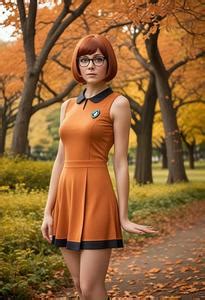 Velma Cosplay Fancy Dress Face Swap Id854312