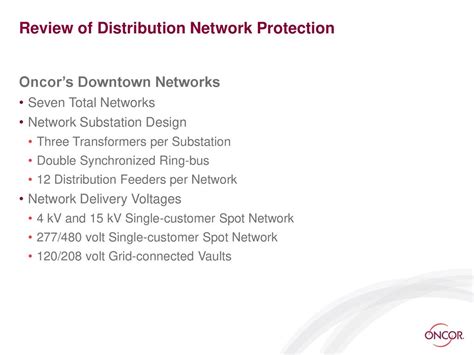 Review Of Distribution Network Protection Ppt Download