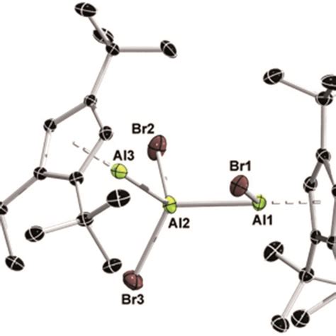 Molecular Structures Of 8 In The Solid State Hydrogen Atoms Are