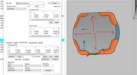 Profile On Selected Cad Surfaces Not Generating Path Pc Dmis For Cmms Pc Dmis Nexus Community
