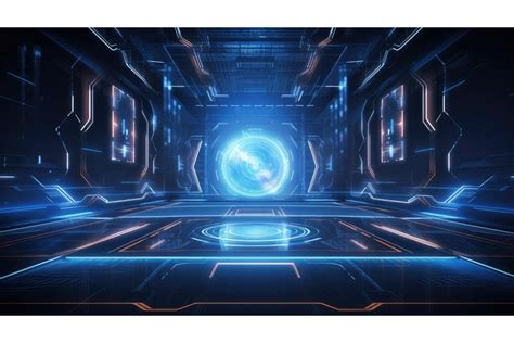 Futuristic Dynamic Tech Background 3949059