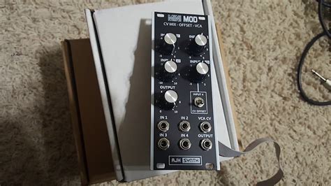 AJH Synth MiniMod CV Mixer Offset VCA Reverb