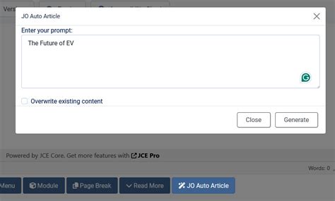 Jo Auto Article Devjo Extensions For Joomla