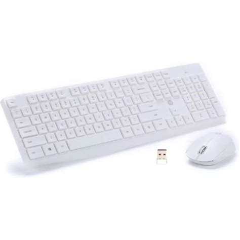 Hp Wireless Keyboard And Mouse Cs10 White 1 Retailer Uae