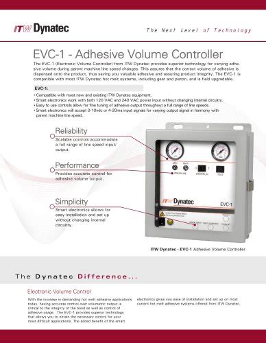 Itw Dynatec Dynadrum Du55 Series Hot Melt Drum Unloader Itw Dynatec Pdf Catalogs Technical