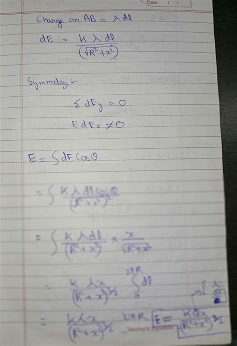 SOLUTION Class Physics Chapter Electric Charge And Field Notes Studypool