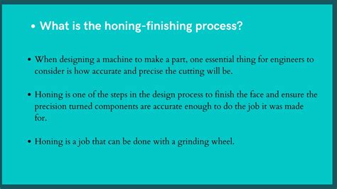 PPT Difference Between Honing And Lapping Process Precision Turned Components PowerPoint