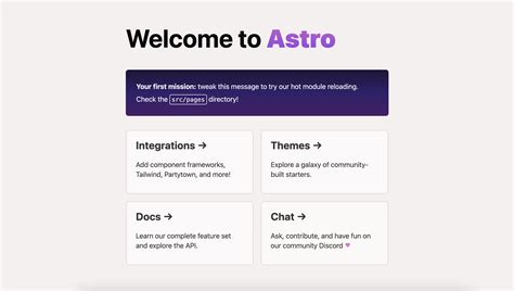 Astro Starter Templates And Themes Vercel Vercel