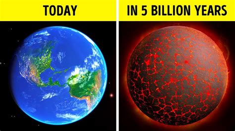 What Happens To Earth In 5 Billion Years