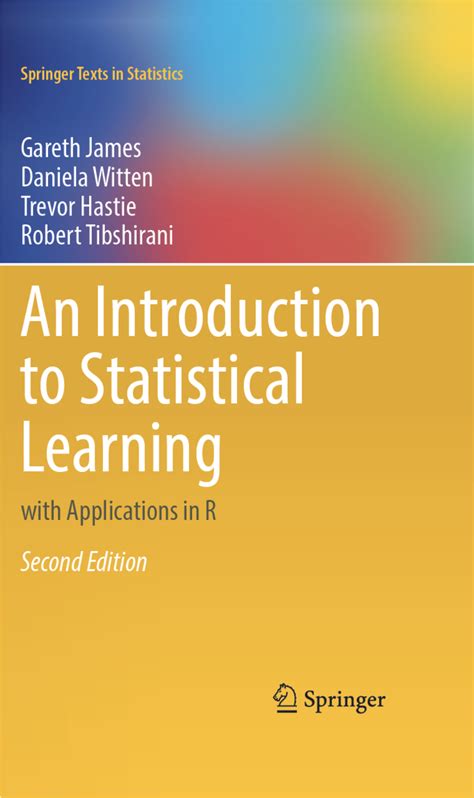 Github Qx0731sharingislpython An Introduction To Statistical