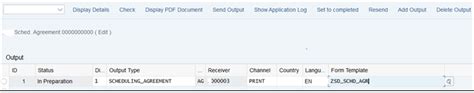 Sap Abap Central Creating Custom Output Type For Sales Scheduling Agreement In Brf