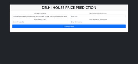 Github Sarthak1809house Price Predictor