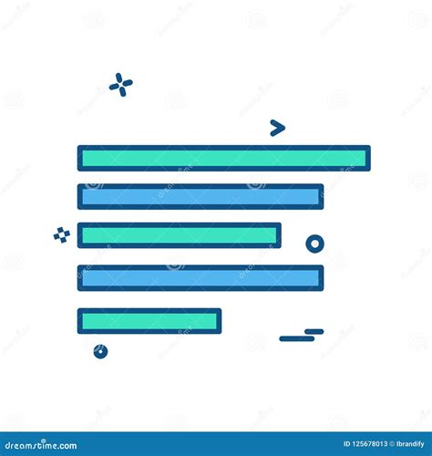 Text Alignment Icon Design Vector Stock Vector Illustration Of Form Technology 125678013