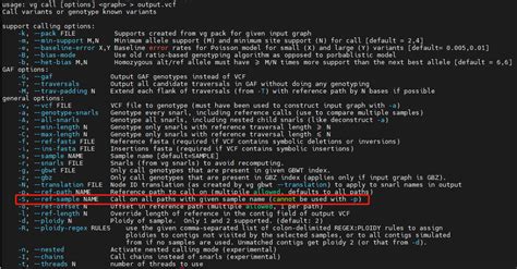 Command Produce Empty VCF File Issue Vgteam Vg GitHub