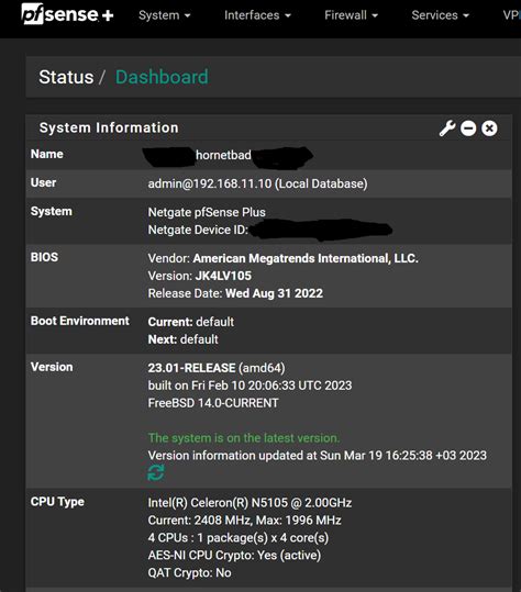 upgrade from 2 7 0 to 23 01 pfsense should upgraded before installing