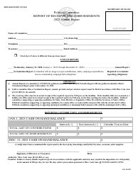 2021 Mississippi Annual Report For Candidates Committee Fill Out