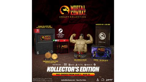 Mortal Kombat Legacy Kollection Deluxe Edition Preorders Are Live At