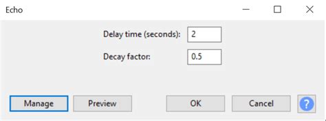 How To Add Echo In Audacity Voice Over Tip