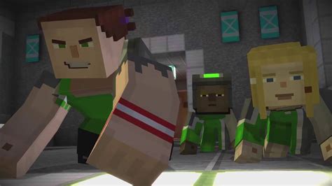 Minecraft Story Mode Episode 8 A Journeys End The Race Youtube