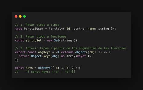 Entiendo Los Tipos Genéricos En Typescript