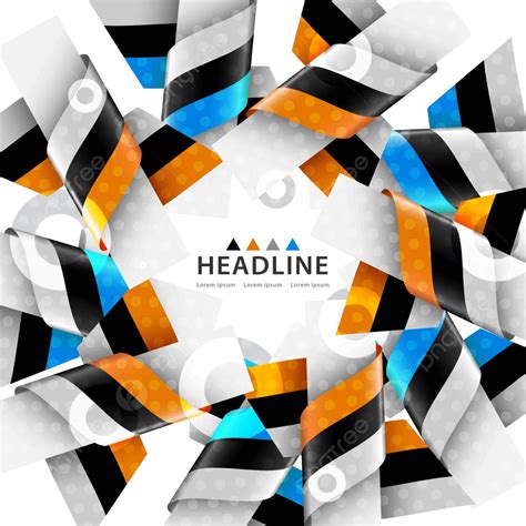 Brochure Header Layout Template Variety Colorful Brochure Vector Variety Colorful Brochure