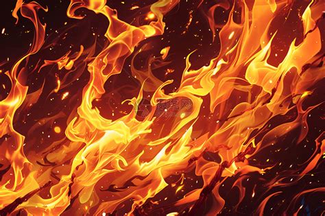 绘画的火焰插画插画图片下载 正版图片601309503 摄图网