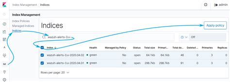 Wazuh Index Management Wazuh