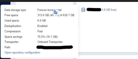 Space Reclaiming Process Not Work Backup Repositories Nakivo
