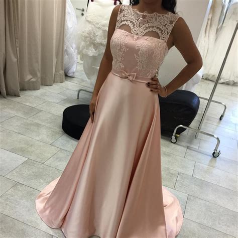 Sexy Prom Dressesa Line Sleeveless Lace Long Elegant Evening Dress On