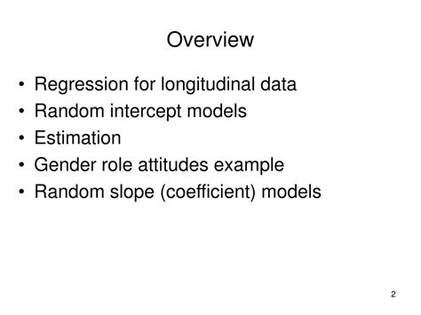 Ppt Random Effects Models For Panel Data Powerpoint Presentation