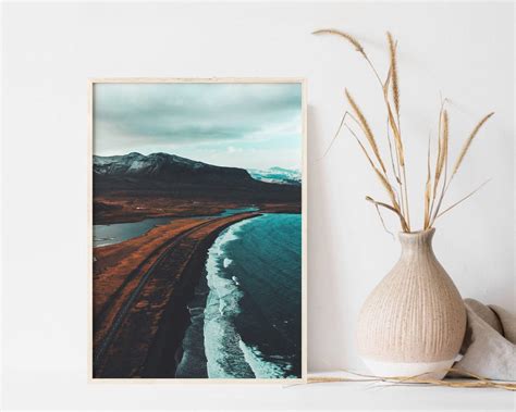 Iceland Landscape Photography Set Of 6 Prints Nordic 6 Pieces Wall Art
