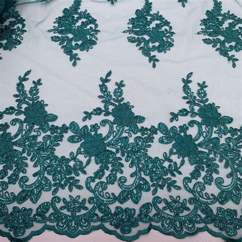 Renda Shine Verde Violet Fabrics