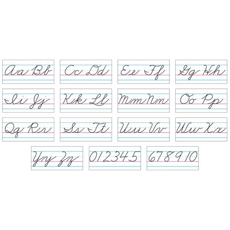 Zaner Bloser Cursive Worksheets