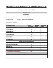 Networks Pdf RICHFIELD GRADUATE INSTITUTE OF TECHNOLOGY PTY LTD FACULTY OF