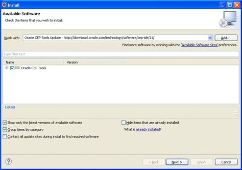 Overview Of The Oracle Event Processing Ide For Eclipse