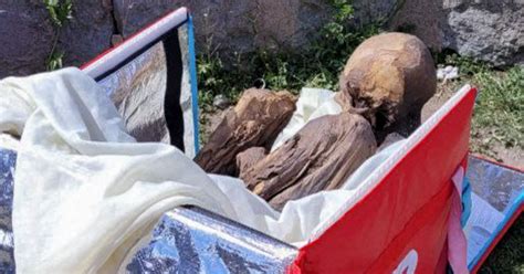 Like My Spiritual Girlfriend Peru Police Arrest Man Who Kept Year Old Mummy In A Bag