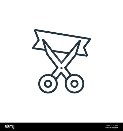 Inauguration Outline Vector Icon Thin Line Black Inauguration Icon Flat Vector Simple Element