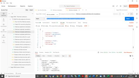 Retrieve The Translations From Sage Crm Using The Soap Web Services