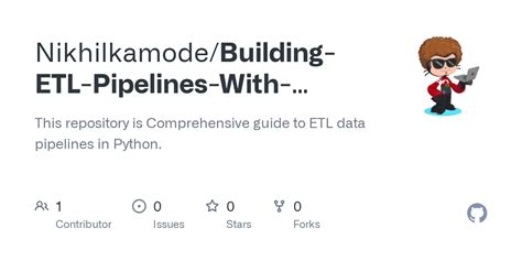 github nikhilkamode building etl pipelines with python this