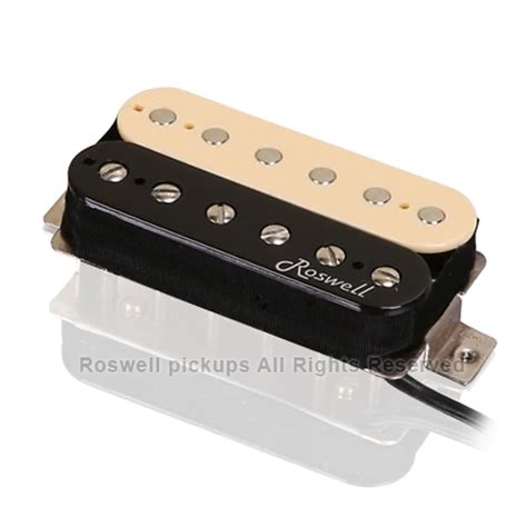 Roswell Pickups Haf B Awb Humbucker Zebra Bridge Humbucker Reverb