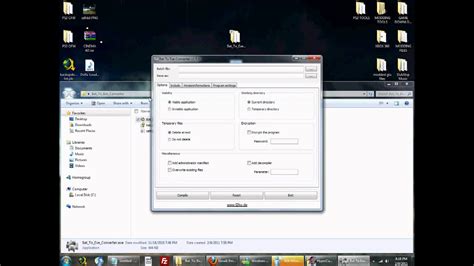 How To Convert Bat Files Into Exe Youtube