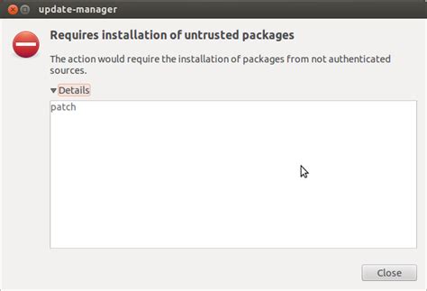 Requires Installation Of Untrusted Packages Ask Ubuntu