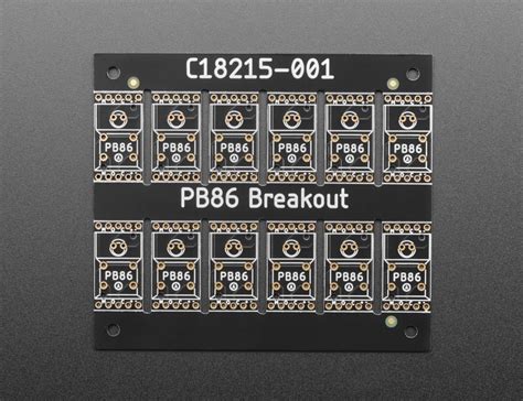 New Product Pb86 Step Switch Breadboard Friendly Breakout Pcb Pack