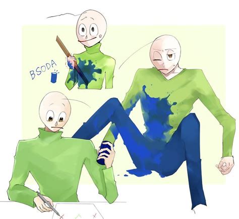 Pinterest Baldi S Basics Fanart Baldi S Basics Portal Art