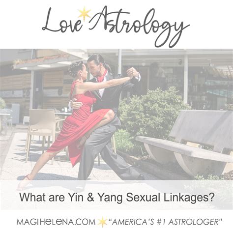What Are Yin Yang Sexual Linkages