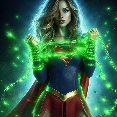 Supergirl Captured And Imprisoned Ai Art By Evandromarquesamv On