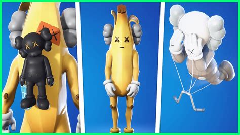 Kaws X Fortnite Cosmetic Showcase Kawspeely Far From Home More YouTube