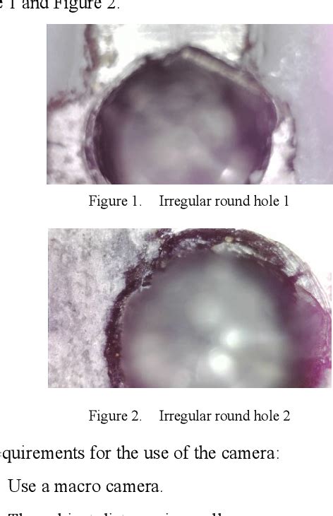 Figure 3 From Location Of Irregular Holes Based On Machine Vision
