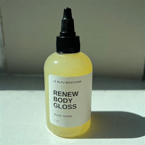 Renew Body Gloss Nude Noire Le Bleu Bodycare Studio