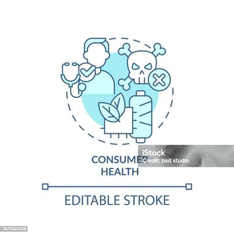 2d 사용자 정의 가능한 가는 선 아이콘 소비자 건강 개념 2차 도형에 대한 스톡 벡터 아트 및 기타 이미지 2차 도형 감소 개념 Istock